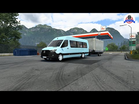 Mercedes-Benz Sprinter 2021 V1R70 1.41.X ETS2 Car Mod - ModsHost