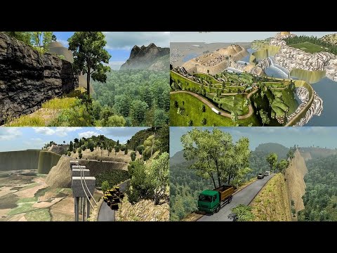 Most Dangerous Roads Map Mod 1.53/1.54 ETS2 - ModsHost