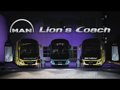 MAN Lion’s Coach 3RD GEN (2018 2024) 1.59 ETS2 Bus Mod - ModsHost