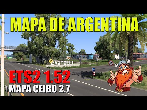 Mapa Ceibo (argentina MAP) Euro Truck Simulator 2 Mod - ModsHost