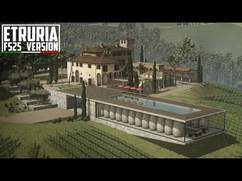 Etruria Map V2.0 FS25 European Mod - ModsHost