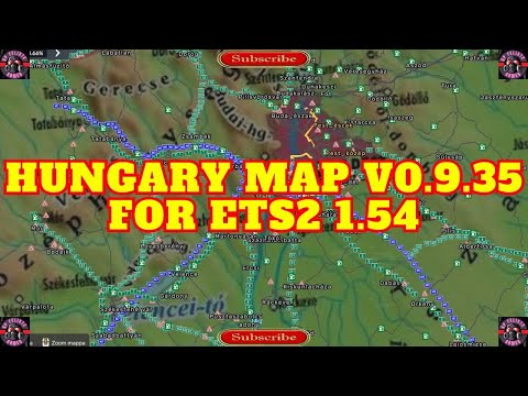 Hungary Map V0.9.37 1.57 Euro Truck Simulator 2 Mod - ModsHost