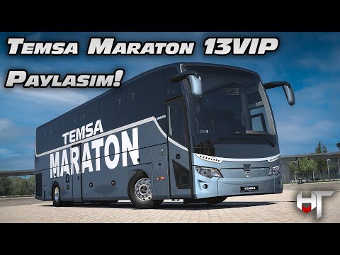 Temsa Maraton 13 VIP 2019 2023 1.59 ETS2 Bus Mod - ModsHost